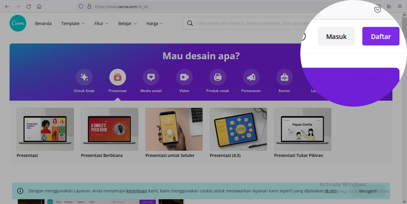 Cara membuat presentasi di Canva - Alfabank Yogyakarta